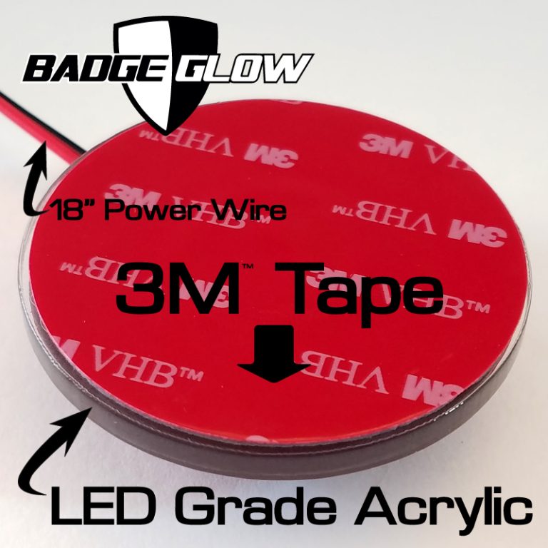 BadgeGlow RGB LED Backlight – Badgeglow